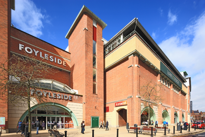 Foyleside Shopping Centre - Alpha Flow Screeds